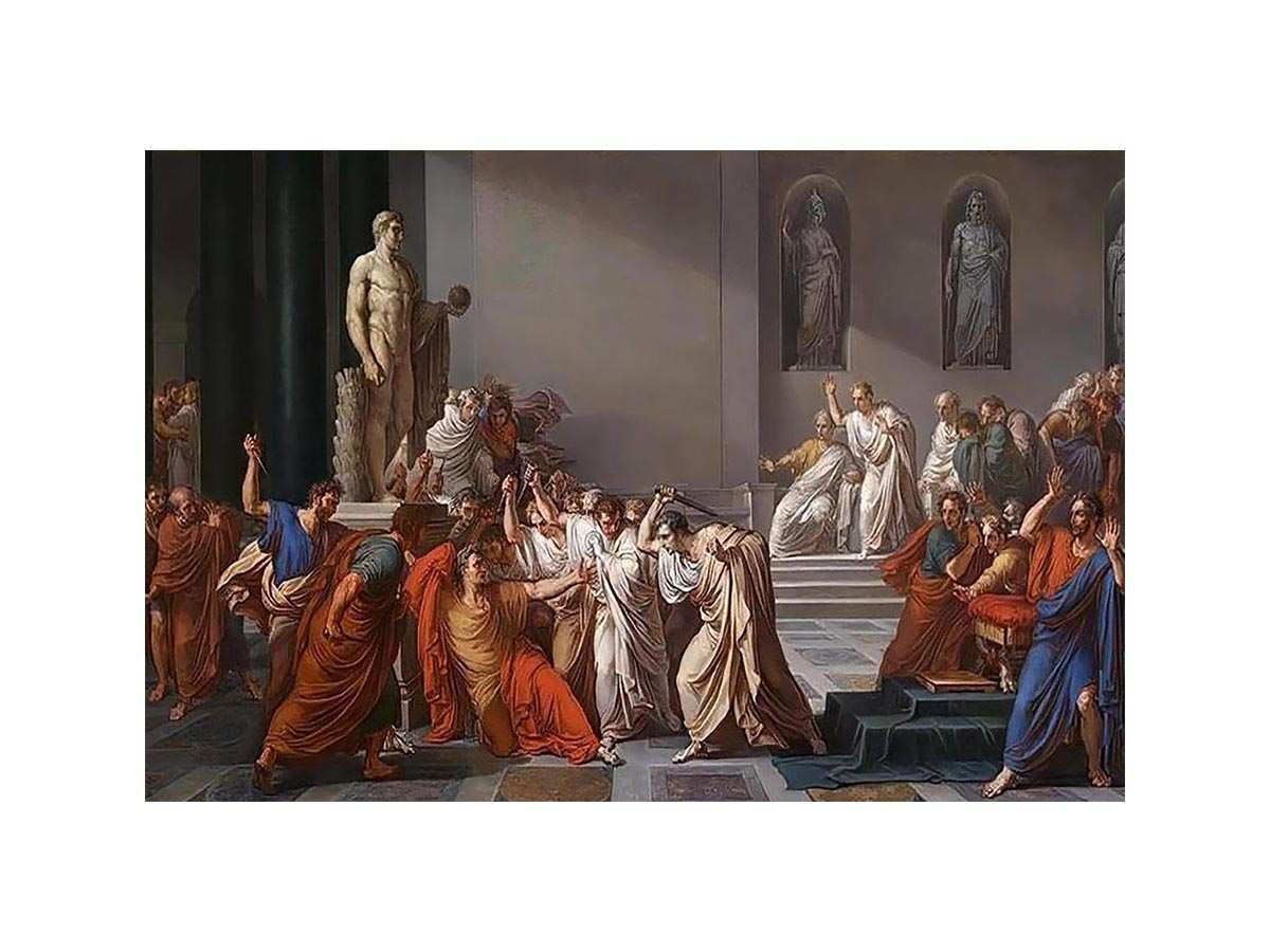 Death of Julius Caesar Painting | Canvas Direct