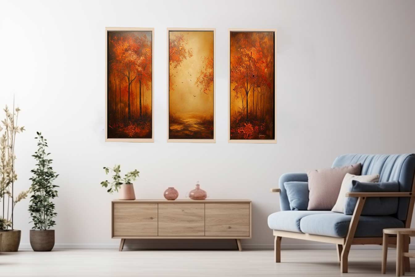 3 Piece Tree Art Set. Art Print Set – Canvas Direct